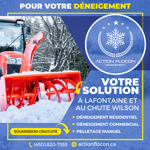 Action Flocon I Votre référence en déneigement sur la rive nord